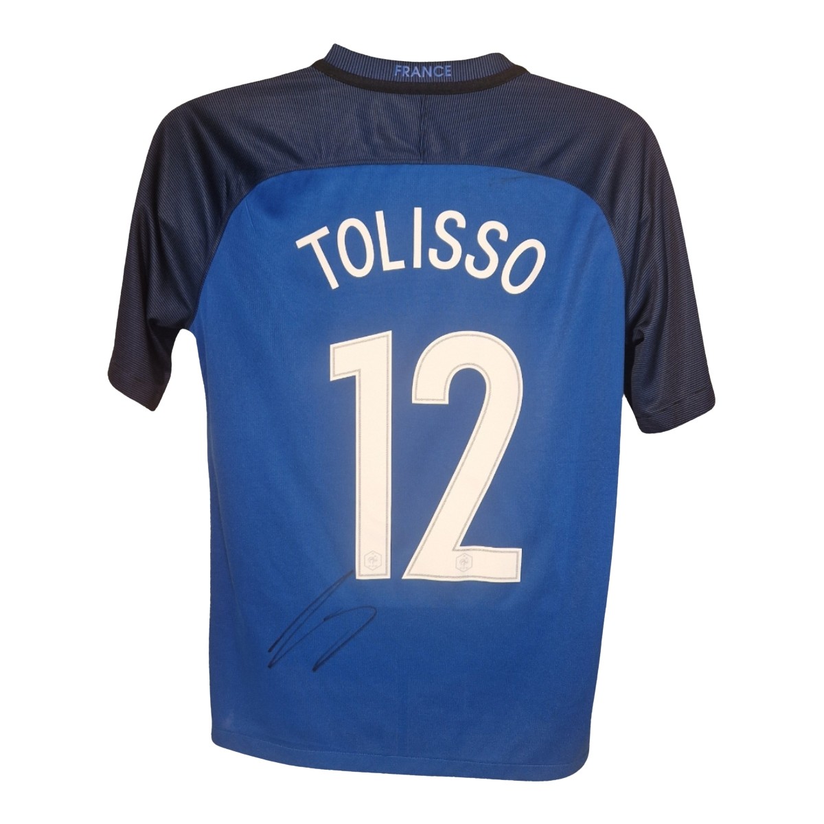 Corentin Tolisso Signed France 2018-19 Home Football Shirt - Lecce ...