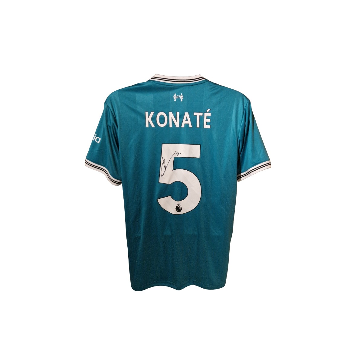 Ibrahima Konate Signed Liverpool 2025-26 Third Football Shirt - Jersey ...