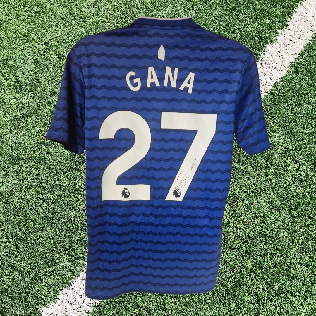 Idrissa Gueye Signed Everton 2025-26 Home Football Shirt COA - Lecce ...