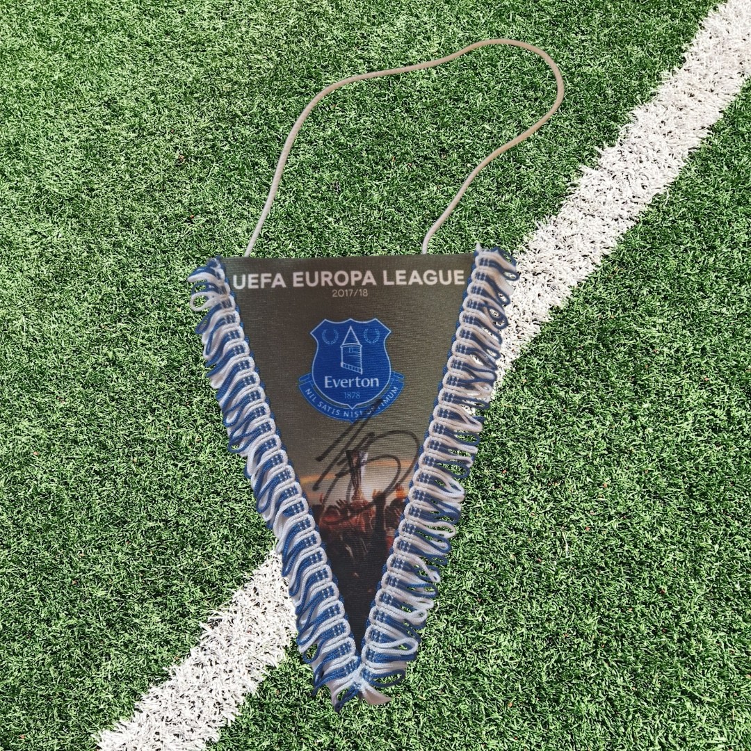 Phil Jagielka Signed Everton 2017-18 Official UEFA Europa League ...