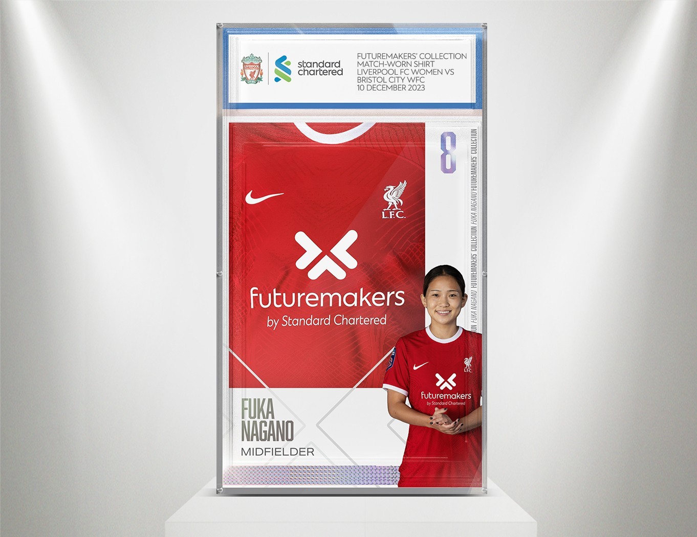 Fuka Nagano ‘Futuremakers x Liverpool FC’ Collection - Match-Worn Shirt ...