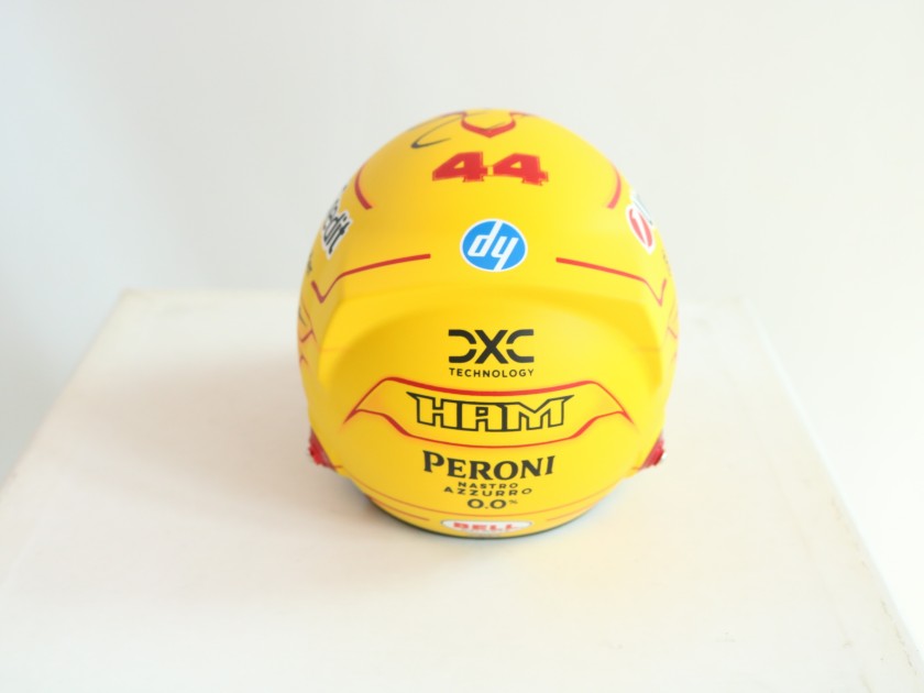 Hamilton's Scuderia Ferrari Signed Helmet Scale 1:2, 2025 - Signed by ...