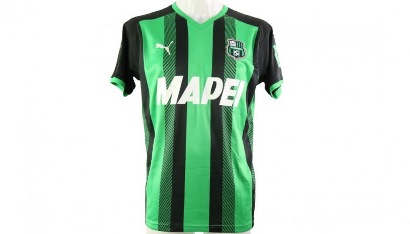 Maxime Lopez's Match Shirt, Sassuolo-AC Milan 2022 - CharityStars