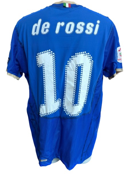 Maglia gara De Rossi Italia, Euro 2008 - CharityStars