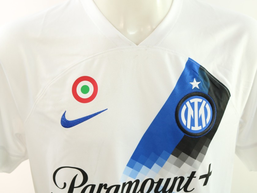 Barella's Inter Signed Official Shirt, UCL 2023/24 - CharityStars