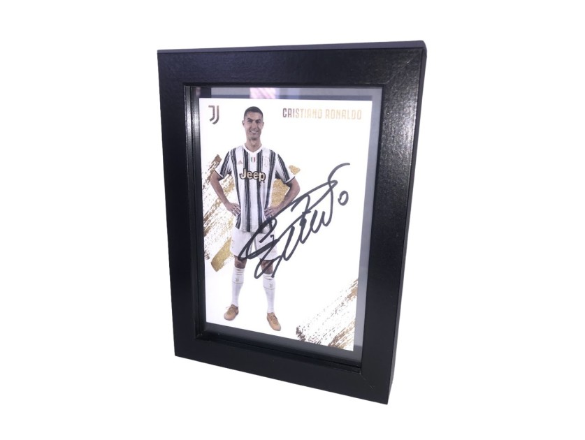 Cristiano Ronaldo Official Signed Juventus Card - CharityStars
