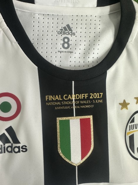 Chiellini's Juventus Issued Shirt, UCL Final Cardiff 2017 - CharityStars