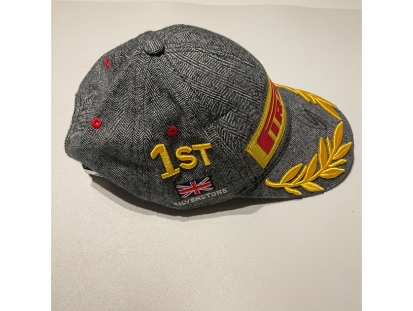 Pirelli Cap, Silverstone 2025 - Signed by Lewis Hamilton - CharityStars