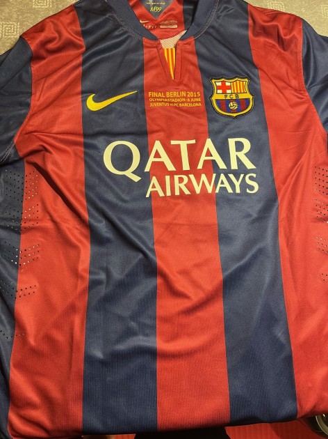 Lionel Messi Barcelona 2015 Replica Shirt - CharityStars