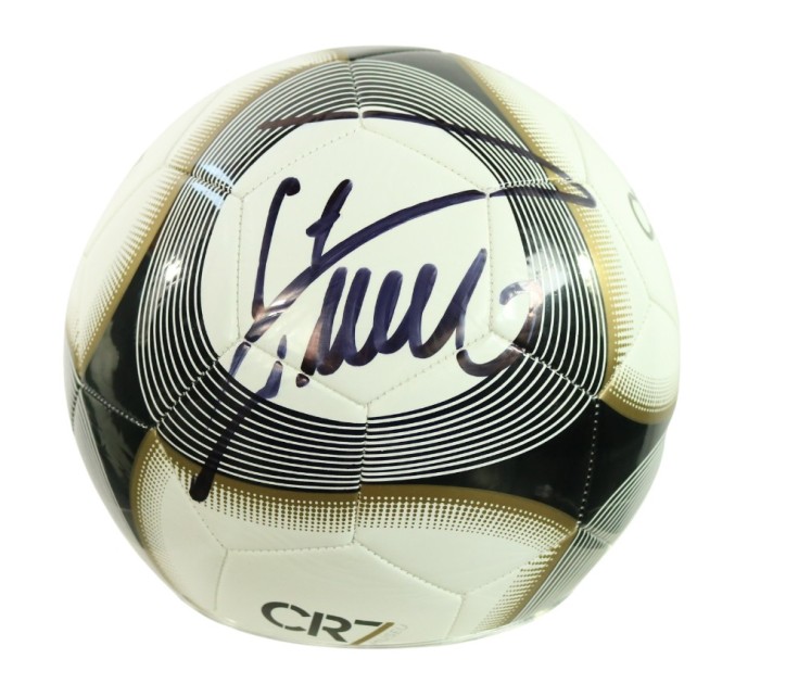 CR7 Museum Ball - Signed by Cristiano Ronaldo - CharityStars