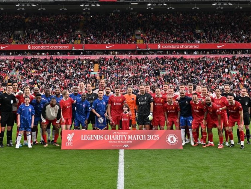 LFC Legends Child Mascot Experience – Chelsea Legends v Liverpool FC ...