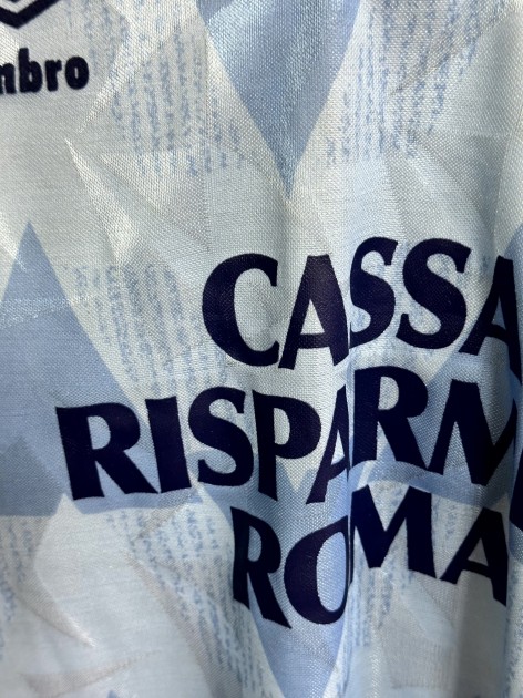 Bacci's Worn Shirt, Roma-Lazio 1991 - CharityStars