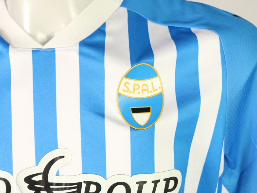 Bassoli Unwashed and Signed Shirt, SPAL vs Ancona 2023 - CharityStars