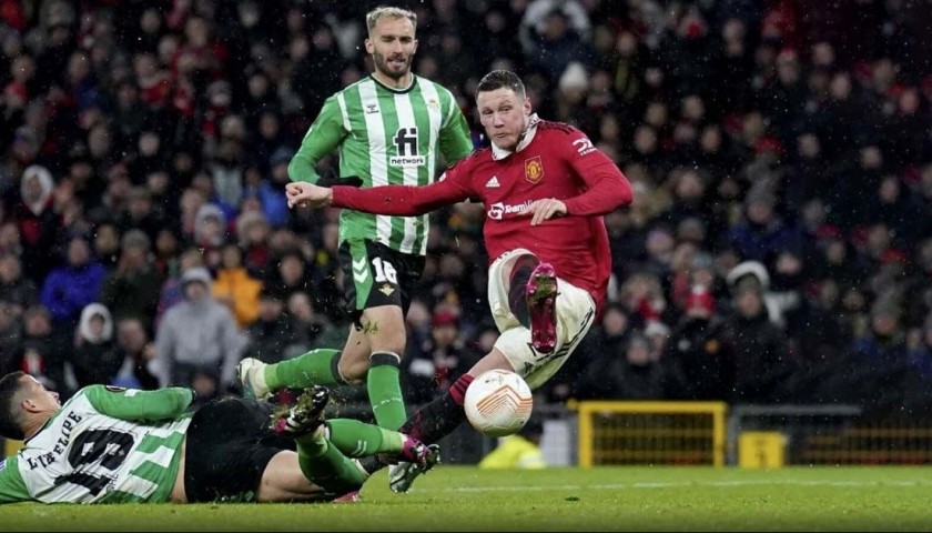 Match-Ball Manchester United-Betis 2023 - Unwashed - CharityStars