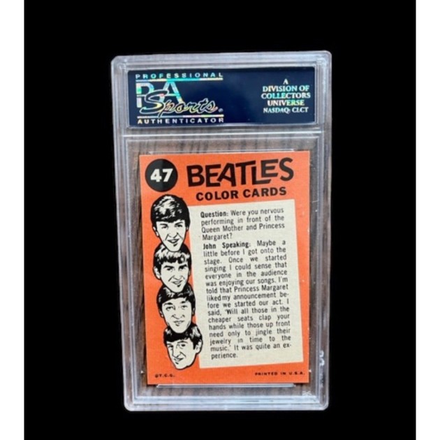 The Beatles 1964 Color Collector's Card - CharityStars