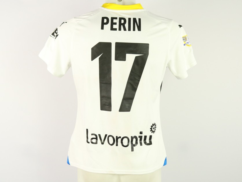 R - Perin's Match-Issued Shirt, Parma vs Tavagnacco 2023 - Patch 110 ...