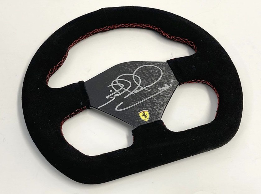 Nigel Mansell Signed Replica Steering Wheel - CharityStars