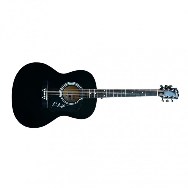 Kris Kristofferson Signed Acoustic Guitar - CharityStars