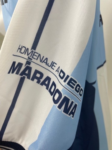 Maradona Official Signed Shirt, Argentina vs World Stars 2001 - The ...