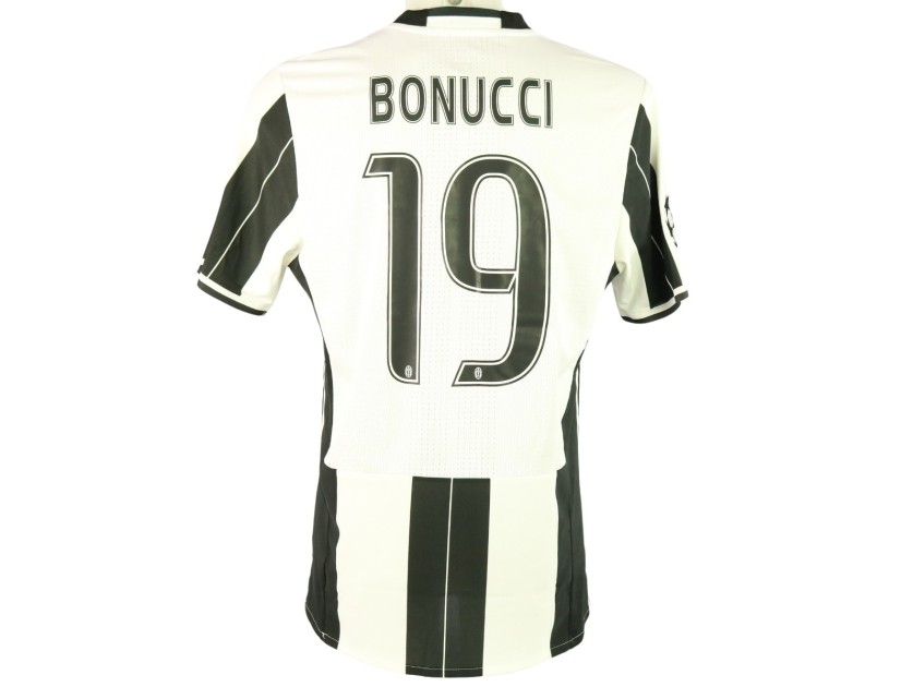 Maglia Bonucci Juventus, preparata UCL Finale Cardiff 2017 - CharityStars
