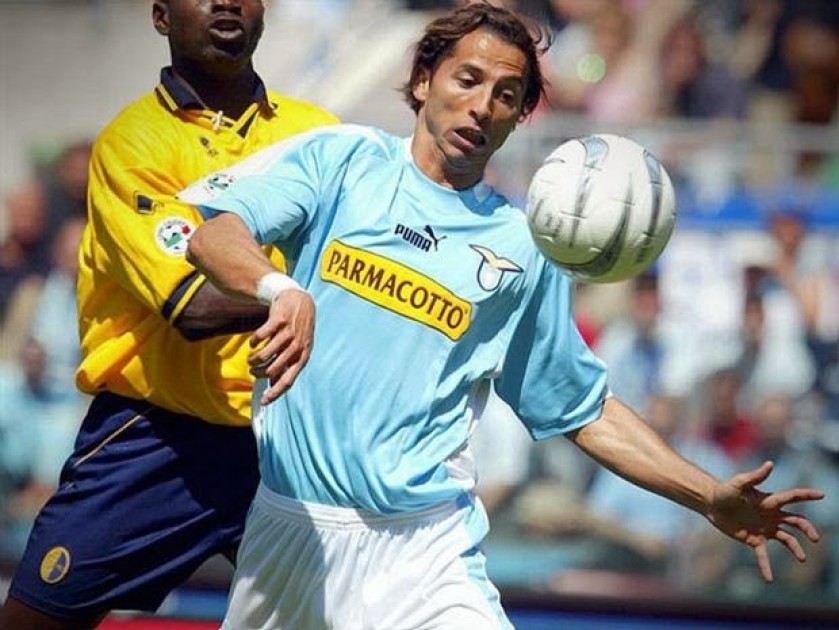Cesar's Lazio Match Shirt, 2003/04 - CharityStars