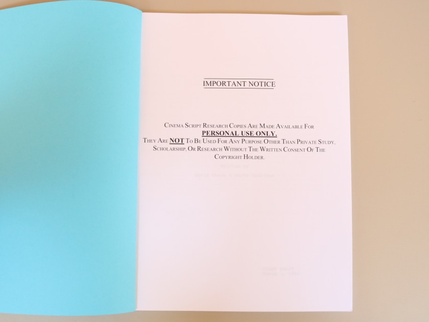 Friends Original Script - CharityStars