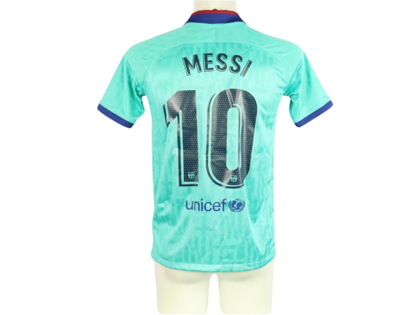 Messi Official Barcelona Shirt, 2019/20 - CharityStars