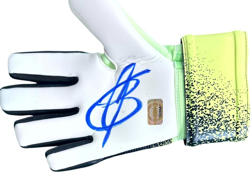 Collezione di Quattro Guanti Gara Portiere - Autografati da Justin ...