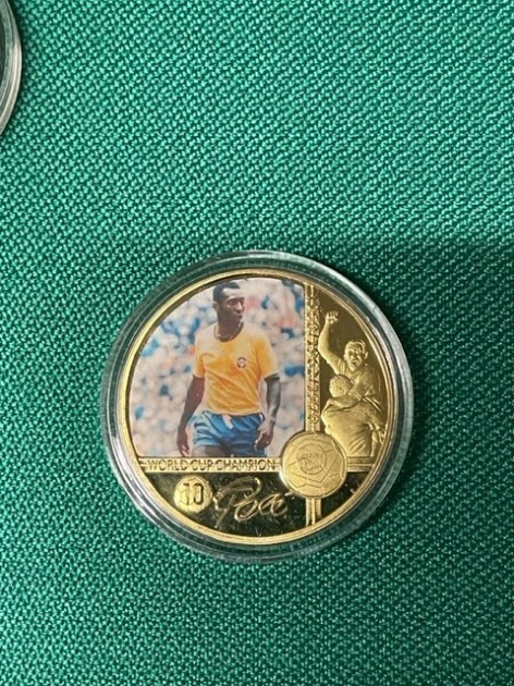Pele Commemorative Medals Box - CharityStars