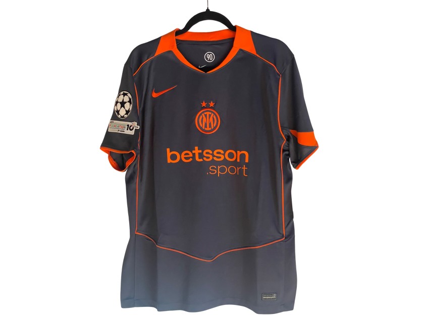 R - Adriano's Inter Signed Official Shirt, UCL 2025/26 - CharityStars