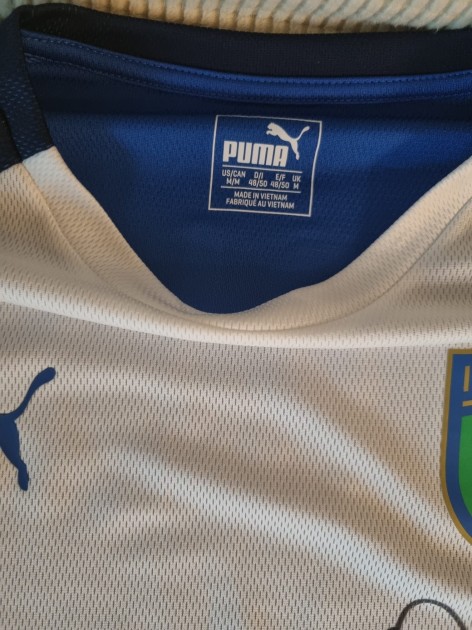 Italy National Football Team Training Kit, 2020/21 - Signed by Giacomo ...