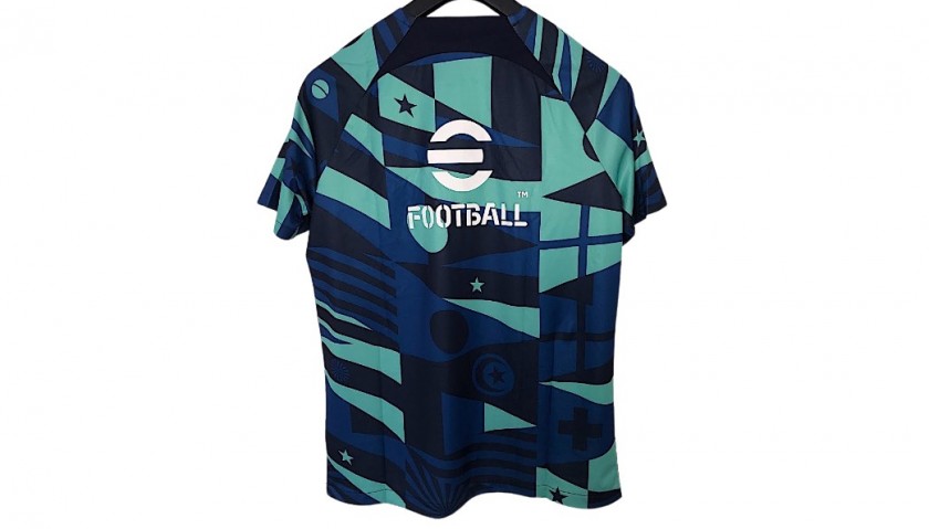 Inter Pre-Match Shirt, 2022/23 - Signed by the Squad - CharityStars