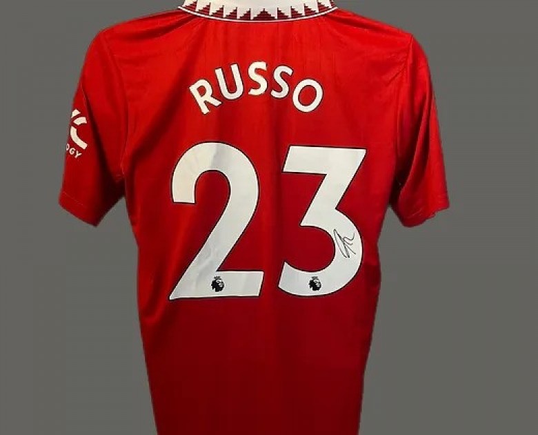Alessia Russo's Manchester United 2022/23 WSL Signed Shirt - CharityStars