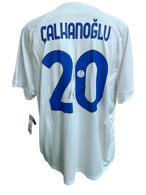 Calhanoglu's Inter Signed Official Shirt, 2023/24 - CharityStars