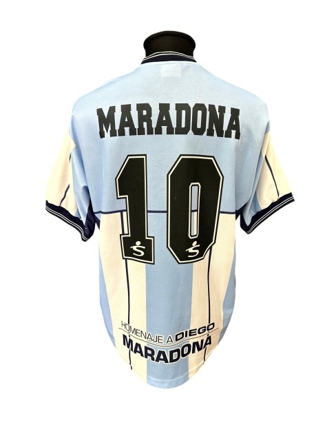 Maradona's "Farewell To Football" Argentina Official Shirt, 2001 ...