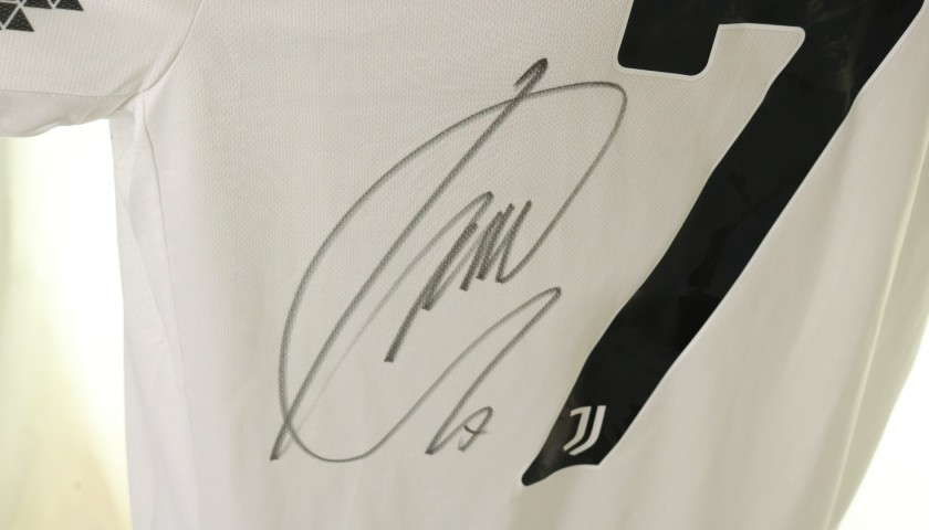 Chiesa Official Juventus Signed Shirt, 2022/23 - CharityStars