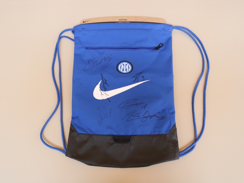 Gymsac ufficiale Inter, 2023/24 - Autografata dai giocatori - CharityStars