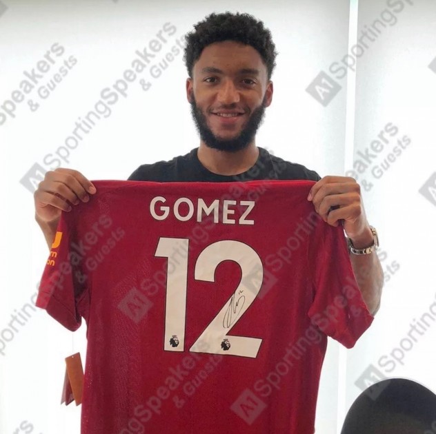 Maglia Joe Gomez Liverpool, 2020 - Autografata - CharityStars