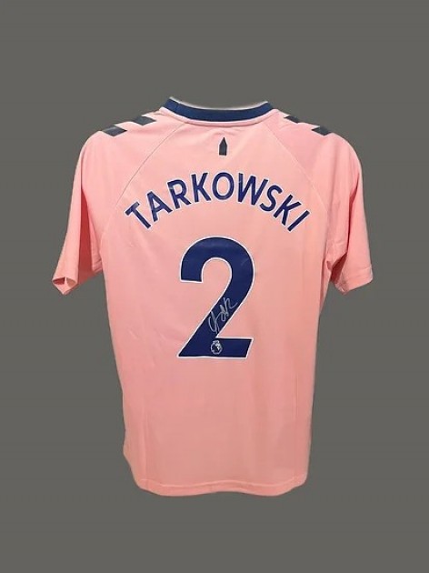 James Tarkowski's Everton 2022/23 Signed Away Shirt - CharityStars