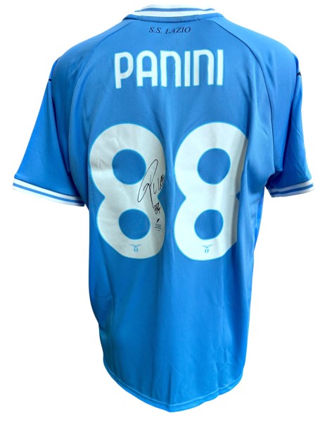 Lazio x Panini Commemorative Shirt, 2022/23 - Signed by Mario Gila ...