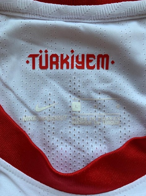 Calhanoglu's Worn Shirt, Portugal-Turkey 2022 - CharityStars