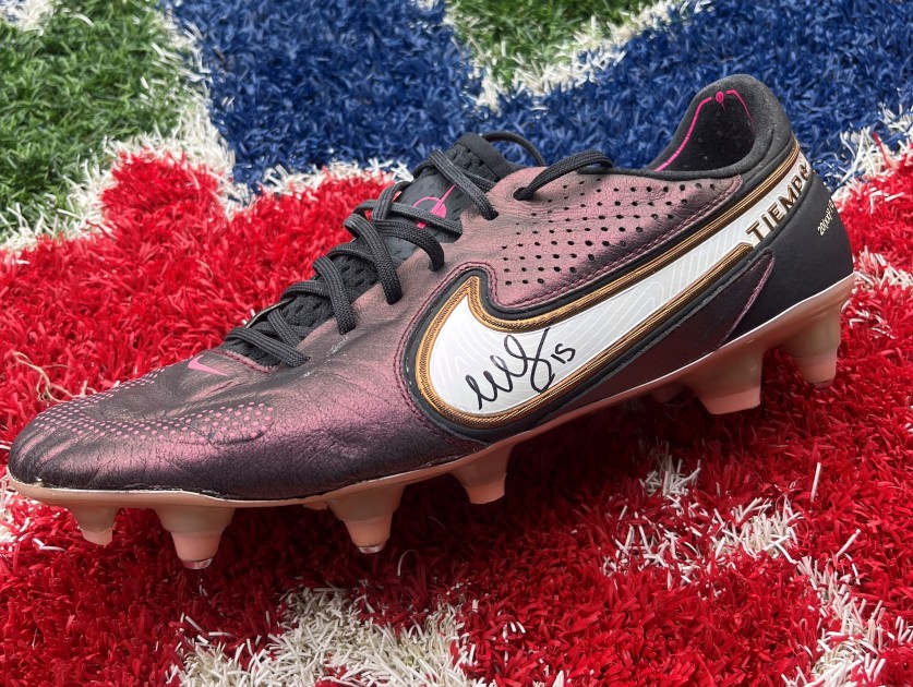 Will Forrester Match Worn and Signed Boot - CharityStars