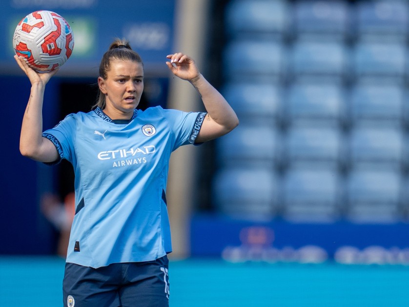 Maglia Indossata Laura Wienroither Manchester City vs Everton, Barclays ...
