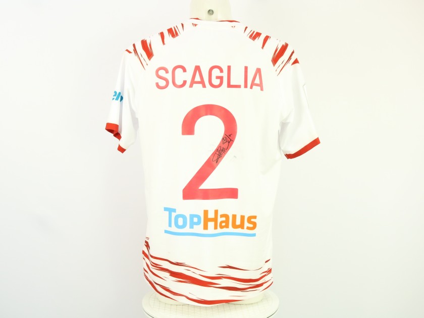 Scaglia's unwashed Signed Shirt, Sudtirol vs Ternana 2024 - CharityStars