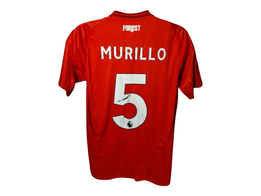 Murillo's Nottingham Forrest 2024/25 Signed Replica Shirt - CharityStars
