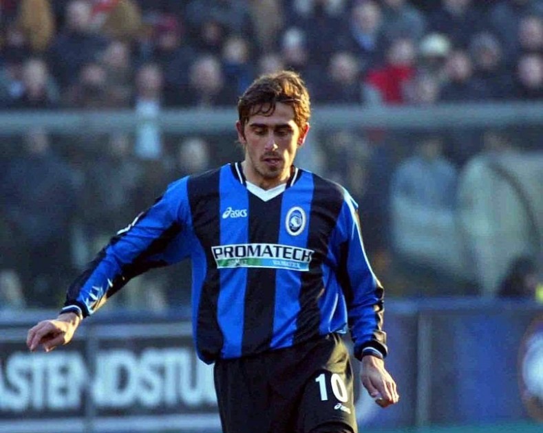 Pinardi's Atalanta Match-Issued Shirt, 2002/03 - CharityStars