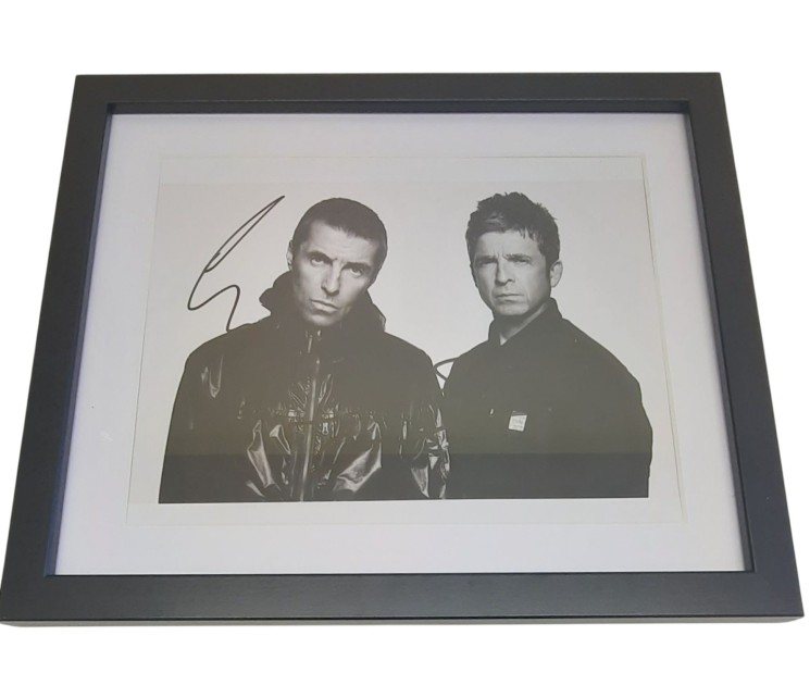 Oasis Signed and Framed Photograph - CharityStars