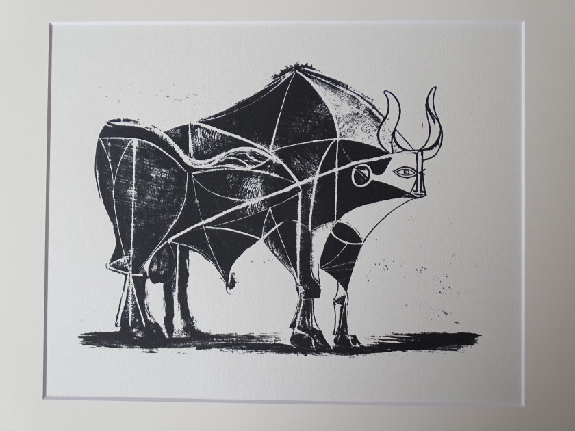 "Bull" by Pablo Picasso - CharityStars