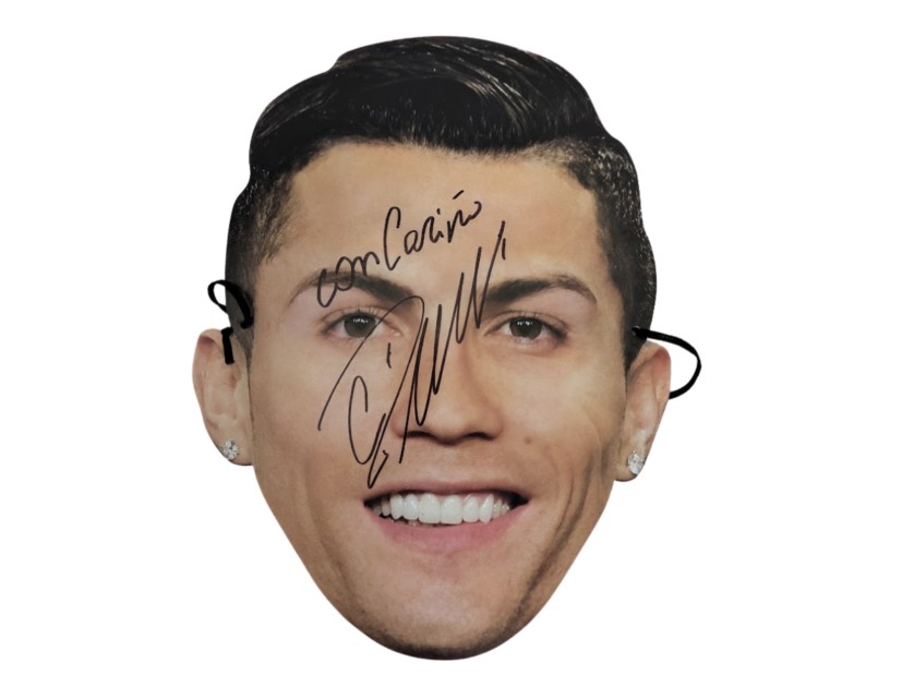 Mask Signed by Cristiano Ronaldo - CharityStars
