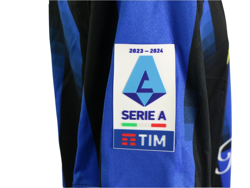 Lautaro Official Inter Signed Shirt, 2023/24 - Signed by the Squad ...